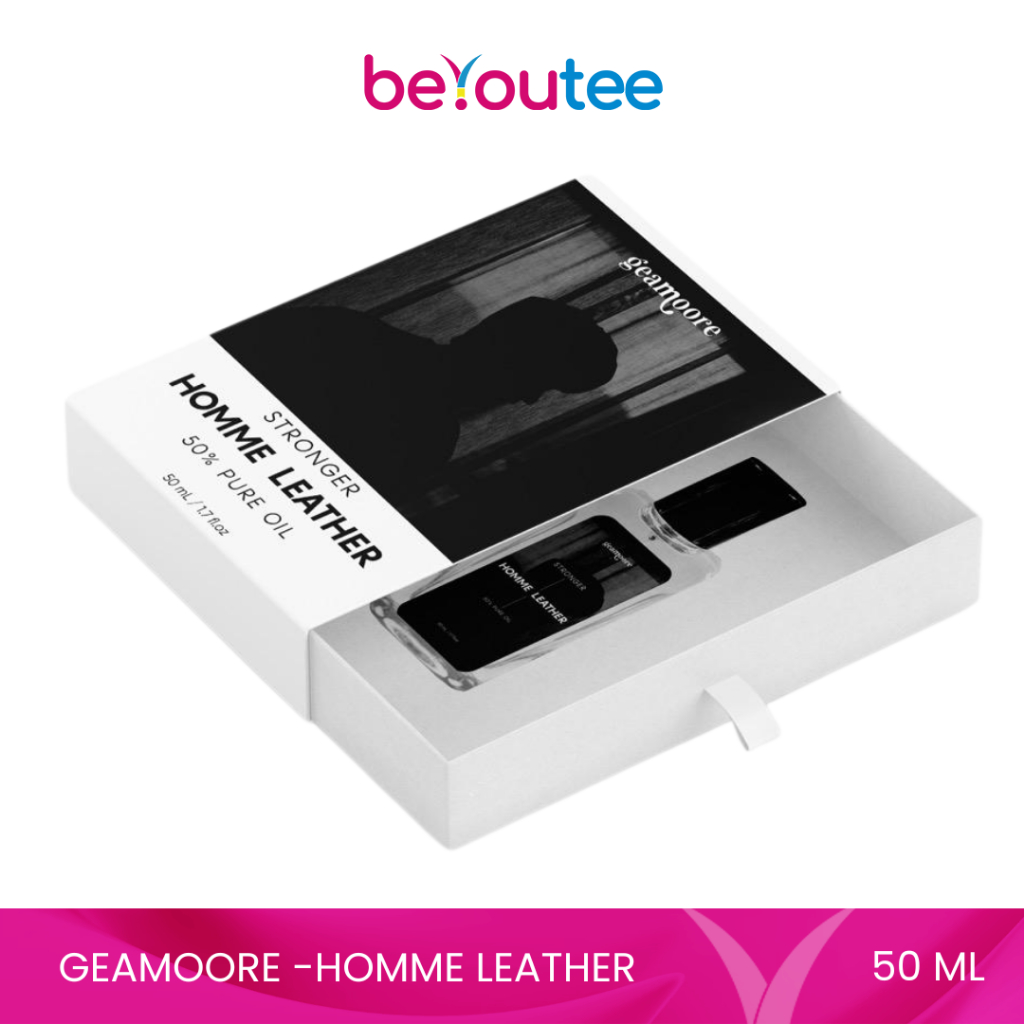Jual Geamoore Homme Leather Eau De Parfum Stronger 50ML | Shopee Indonesia