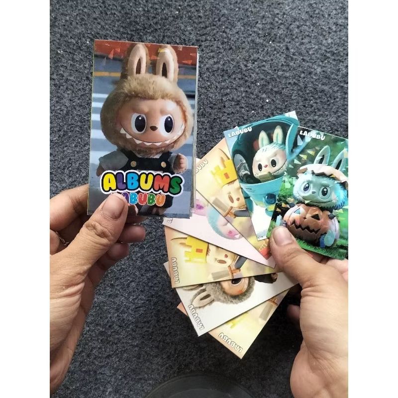 Jual PAKET Photocard Labubu Murah+Album Photo Labubu Isi 120 +12 album ...