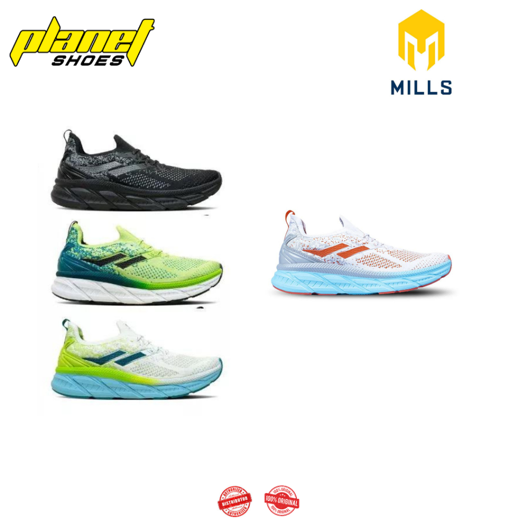 Jual MILLS RUNNING SHOES ENERMAX NANOKNIT | Shopee Indonesia