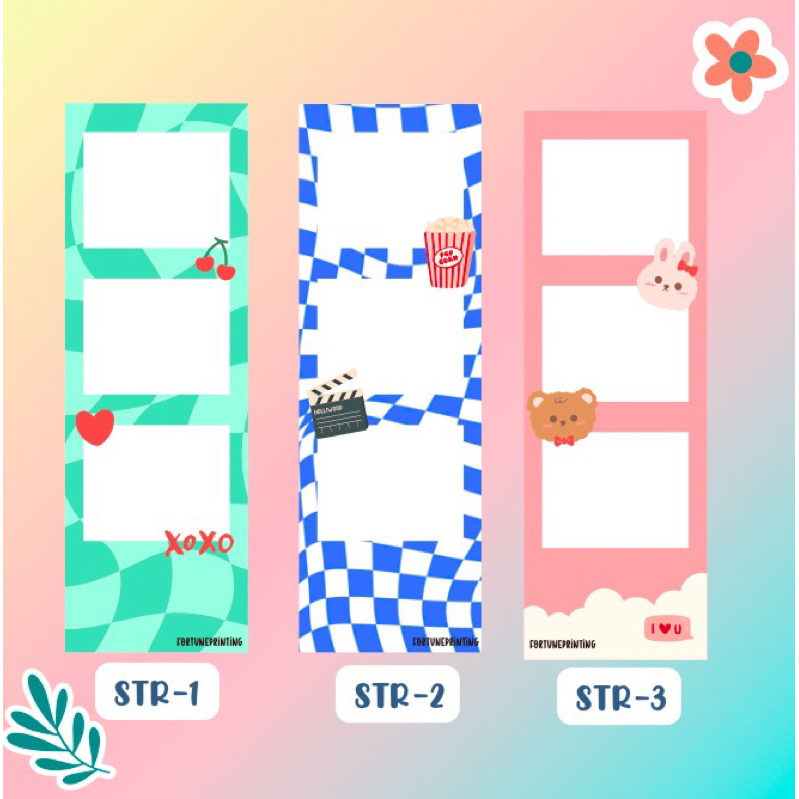 Jual Cetak photostrip custom freebies template bisa kpop / jpop ...