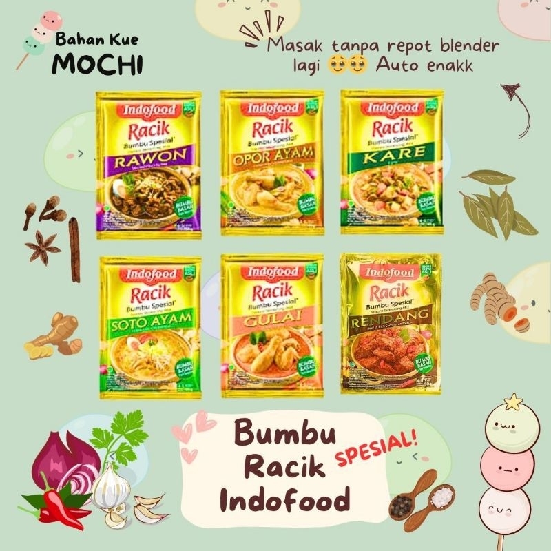 Jual INDOFOOD Bumbu Racik Special Aneka Varian | Shopee Indonesia