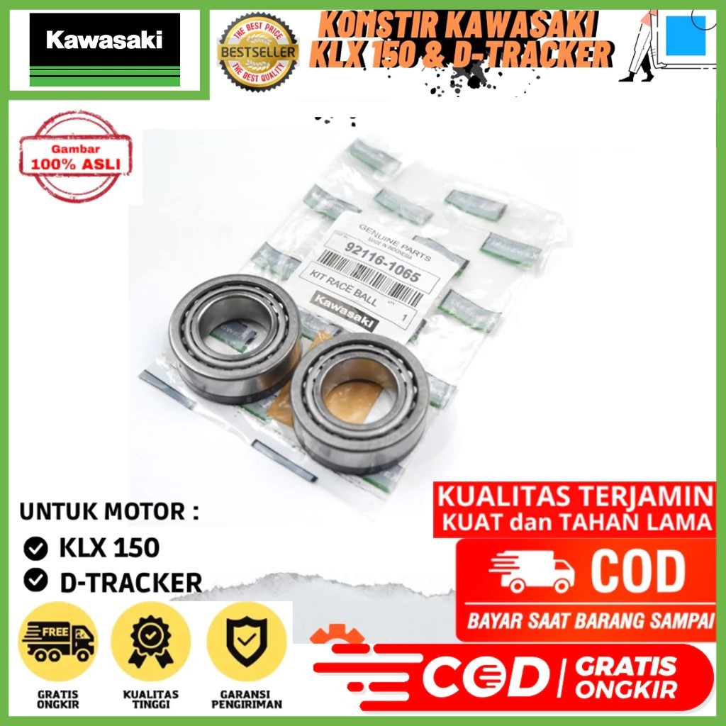 Jual KOMSTIR COMSTIR KONES MANGKOK STANG KLX 150 D-TRACKER KAWASAKI ...