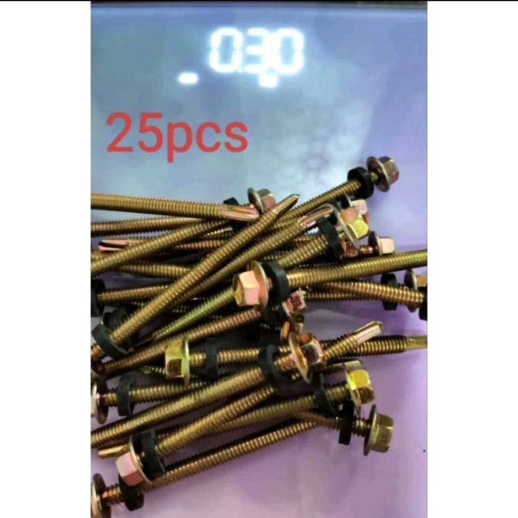 Jual Baut Roofing / Baut Atap 7cm - Isi 25pcs,50pcs,75pcs,100pcs ...