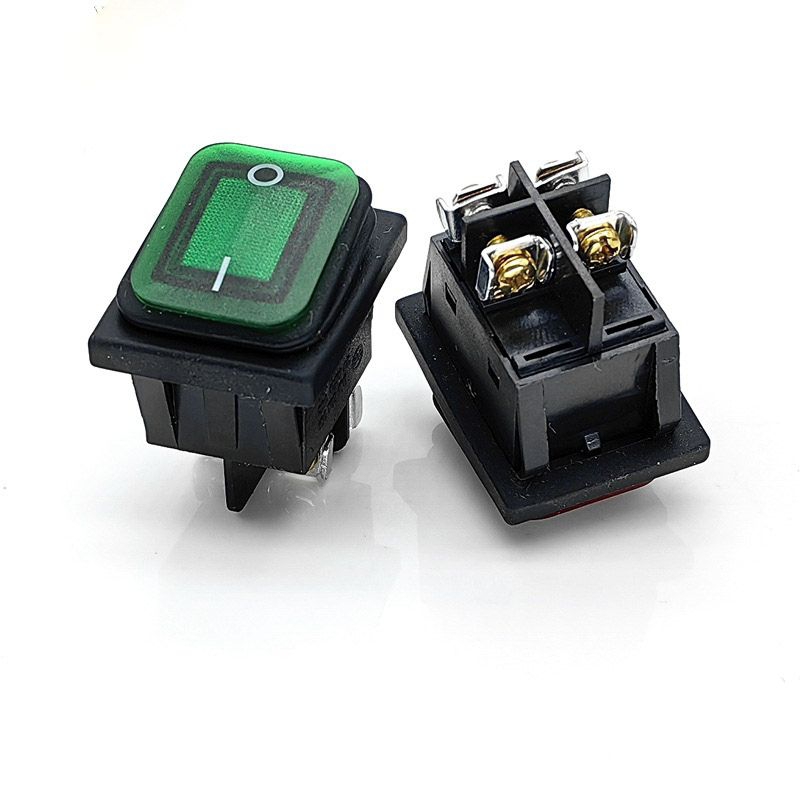 Jual Saklar 4 Kaki On Off 30A Waterproof / Switch 4 Pin 30A Besar Anti ...
