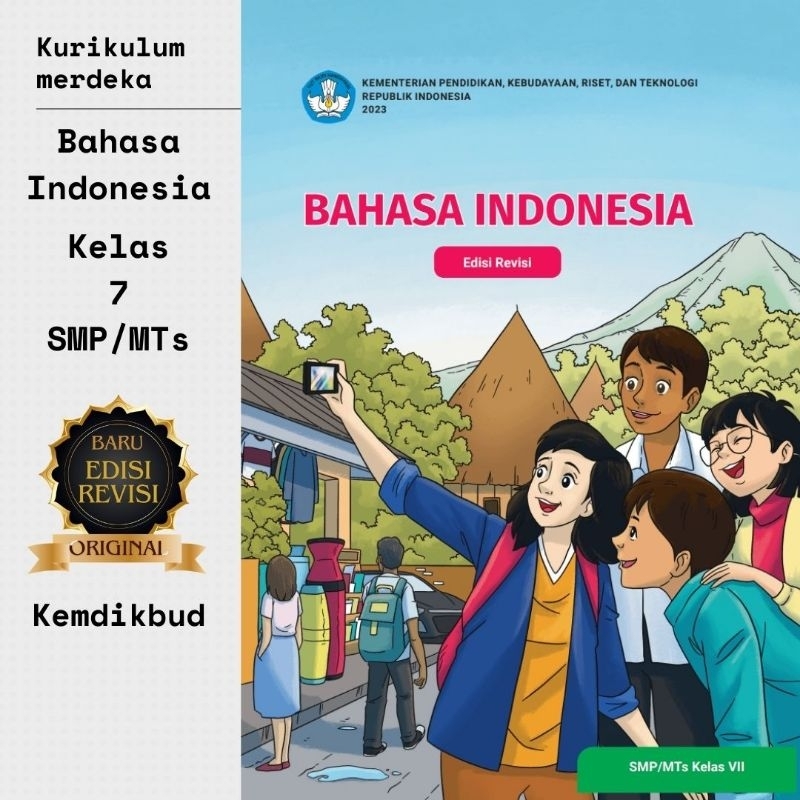 Jual Buku Paket Bahasa Indonesia Kelas 7 SMP/MTs Kurikulum Merdeka | Shopee Indonesia