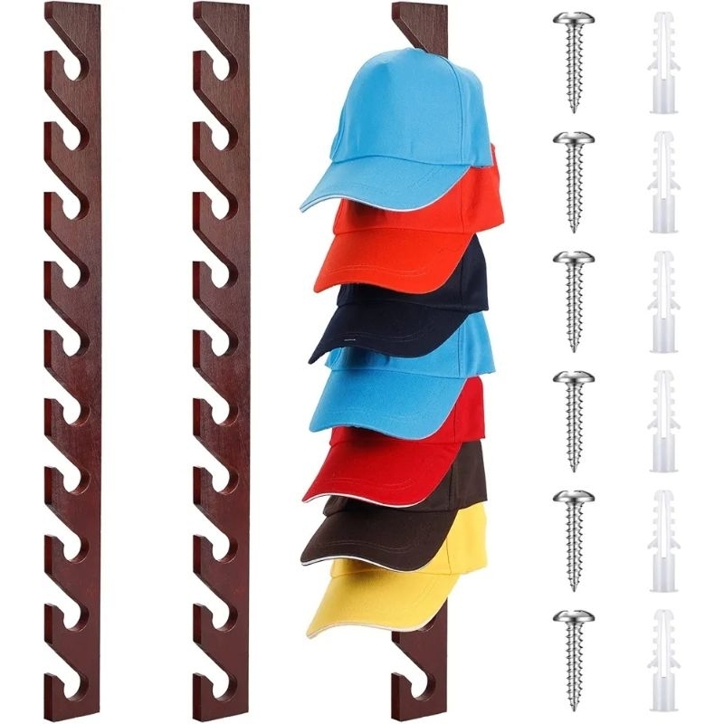 Jual Rak Topi Tempel Dinding / Rak Serbaguna / Rak baju / Rak Tas / Rak ...