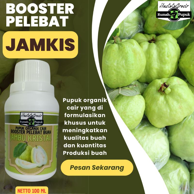 Jual Pupuk Jambu Kristal Cepat Berbuah / Booster Pelebat Buah Terbaik / POC komplit Penyubur ...