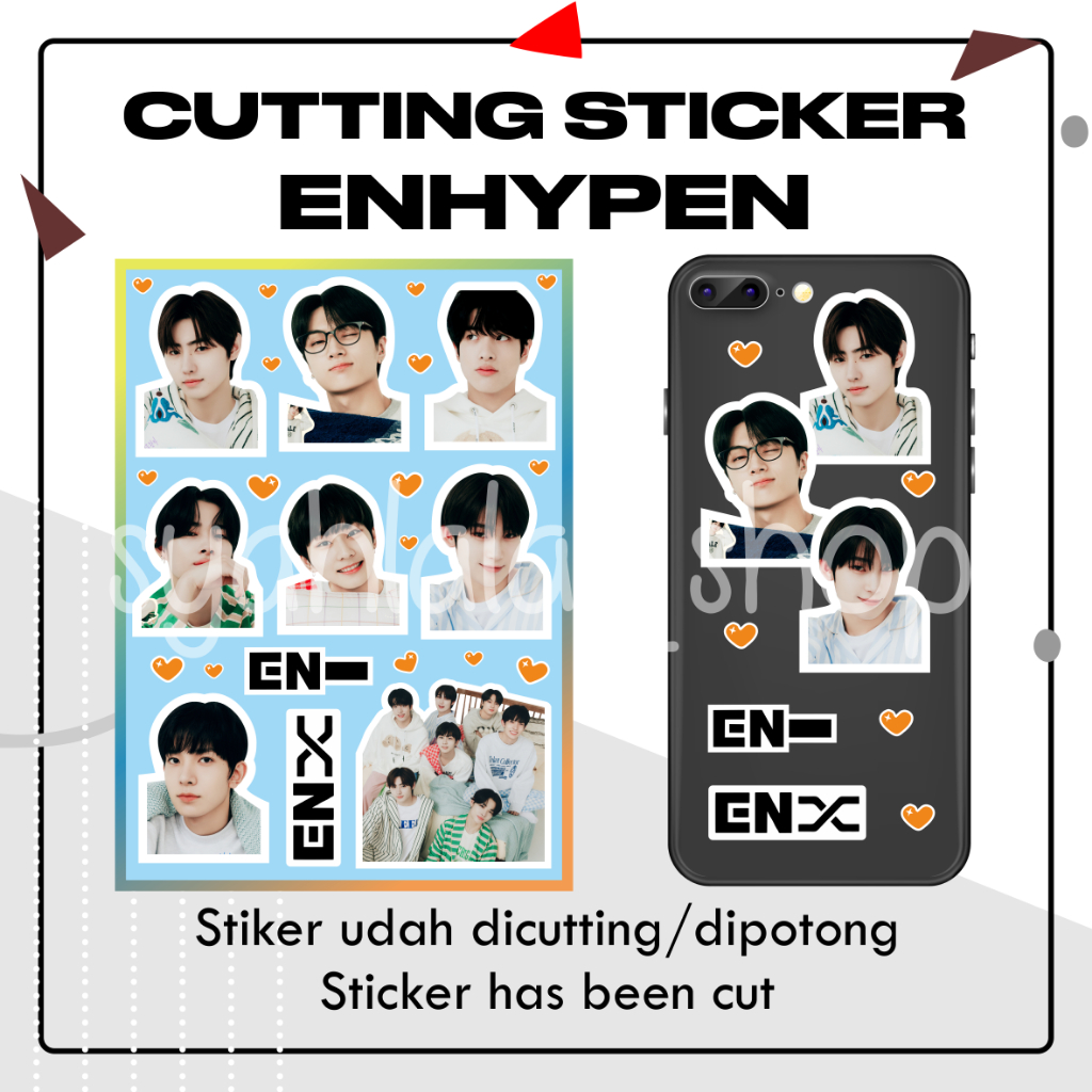 Jual CUTTING DECO STIKER ENHYPEN ENHA ENGENE | Shopee Indonesia