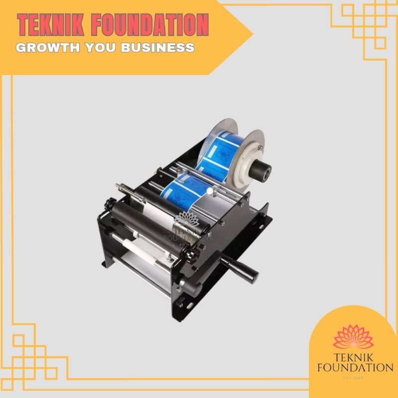 Jual Mesin Labeling Botol Manual Sticker Label | Alat Tempel Label ...
