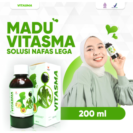 Jual VITASMA Madu Asma Herbal Atasi Masalah Asma TBC Paru Paru Sesak ...