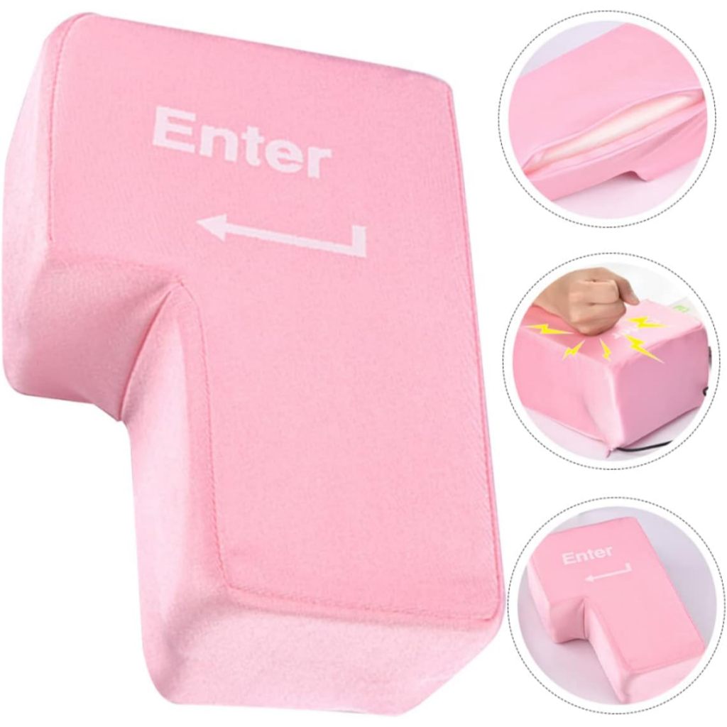 Jual Tombol BIG ENTER JUMBO, bantal ENTER jumbo, PENGHILANG STRESS USB ...
