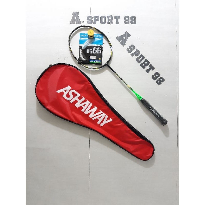 Jual RAKET BADMINTON ORIGINAL ASHAWAY AEROTEC 800 MADE IN AMERIKA ...