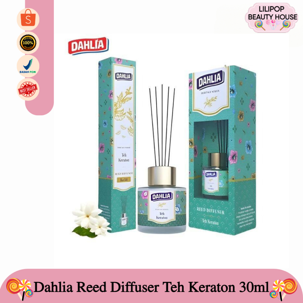Jual Dahlia Reed Diffuser Teh Keraton 30ml | Shopee Indonesia