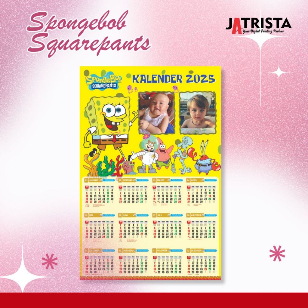 Jual KALENDER DINDING 2025 CUSTOM A3 | KALENDER CUSTOM | CETAK KALENDER ...