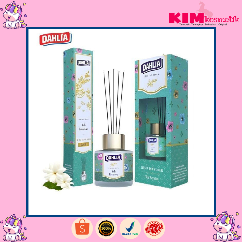 Jual Dahlia Reed Diffuser Alat - Refill Teh Keraton Pengharum Ruangan ...