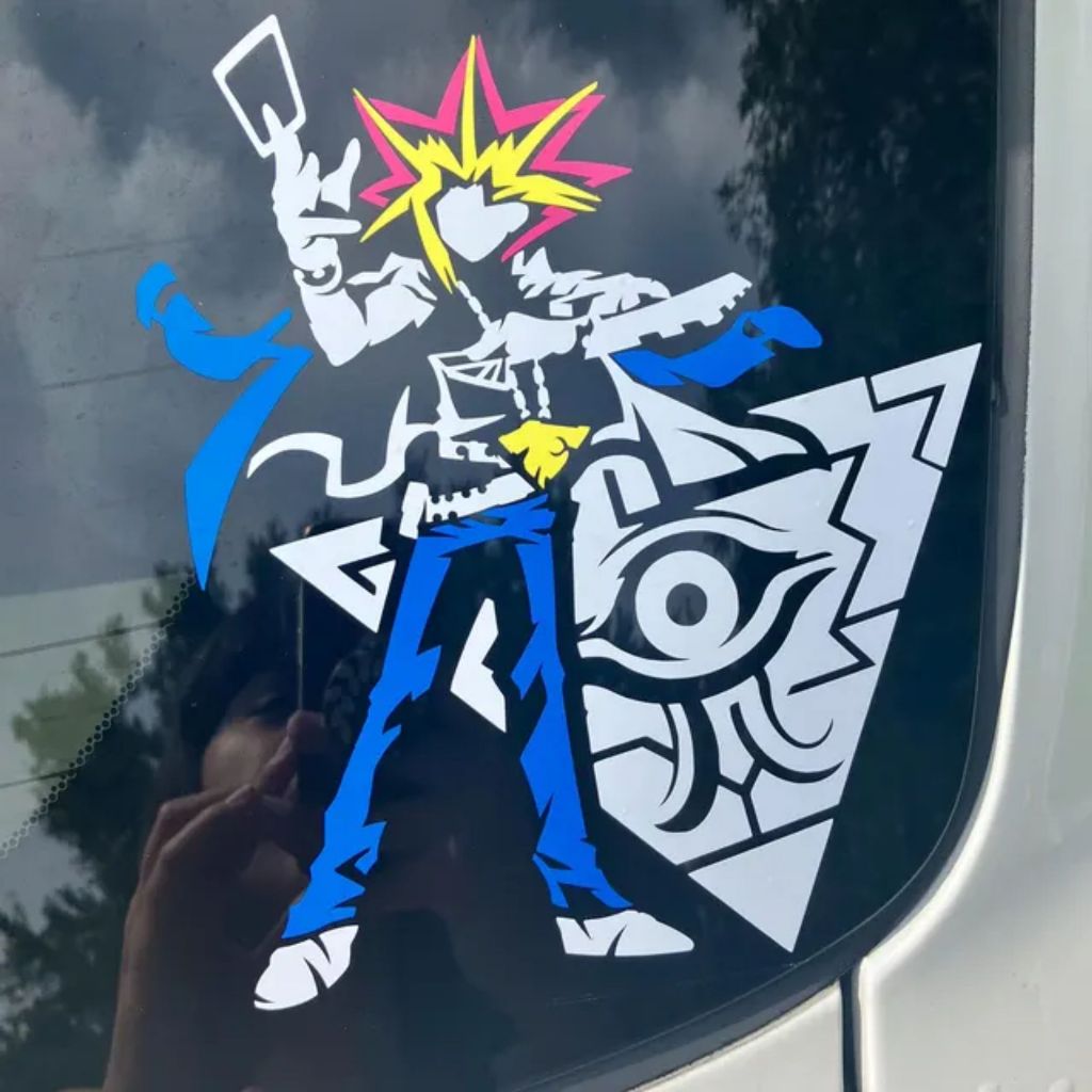 Jual Sticker Yu-Gi-Oh Yugioh Game PC PS Yami Yugi Siluet | Shopee Indonesia