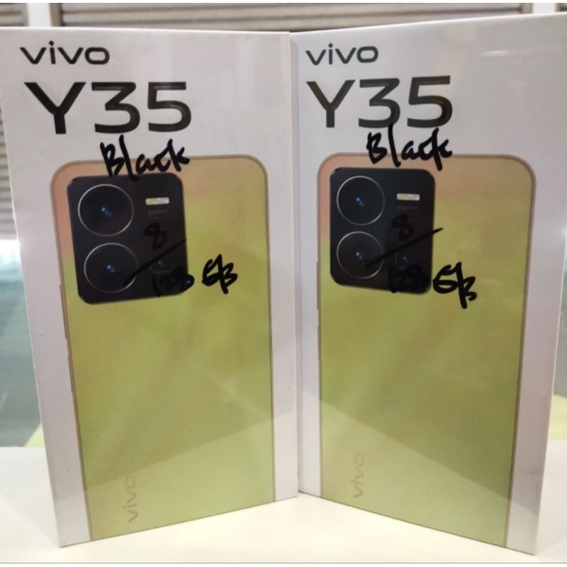 Jual VIVO Y35 8GB+128GB Black BNIB Garansi Resmi Indonesia | Shopee Indonesia