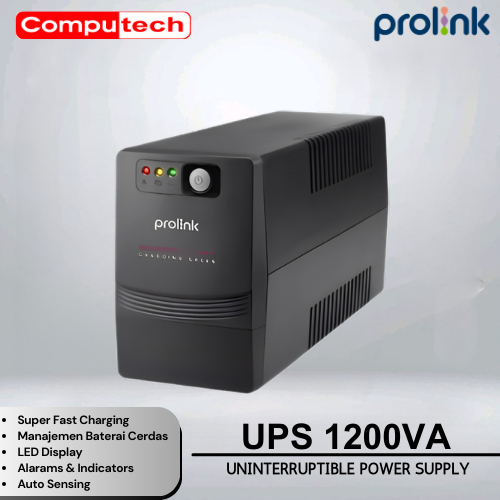 Jual Prolink 1200VA UPS Super Fast Charge - UPS 1200 VA PRO1201SFCU ...