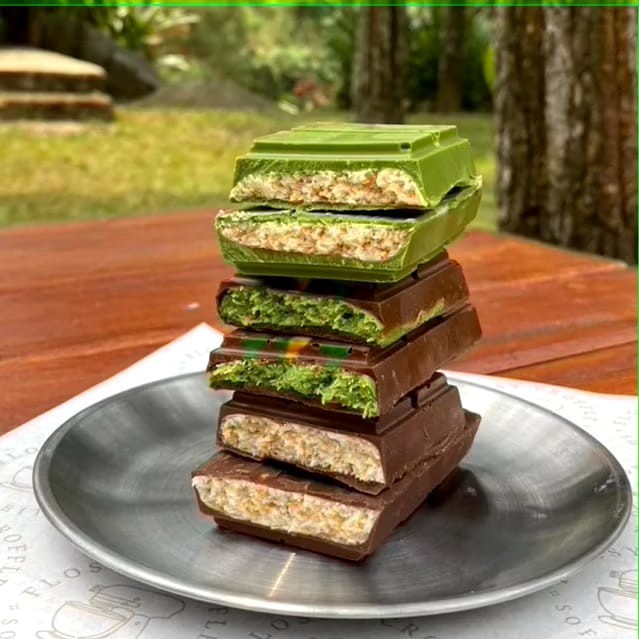 Jual Chocolate Kunafa Pistachio /Tiramisu /Cheese /Matcha | Shopee ...