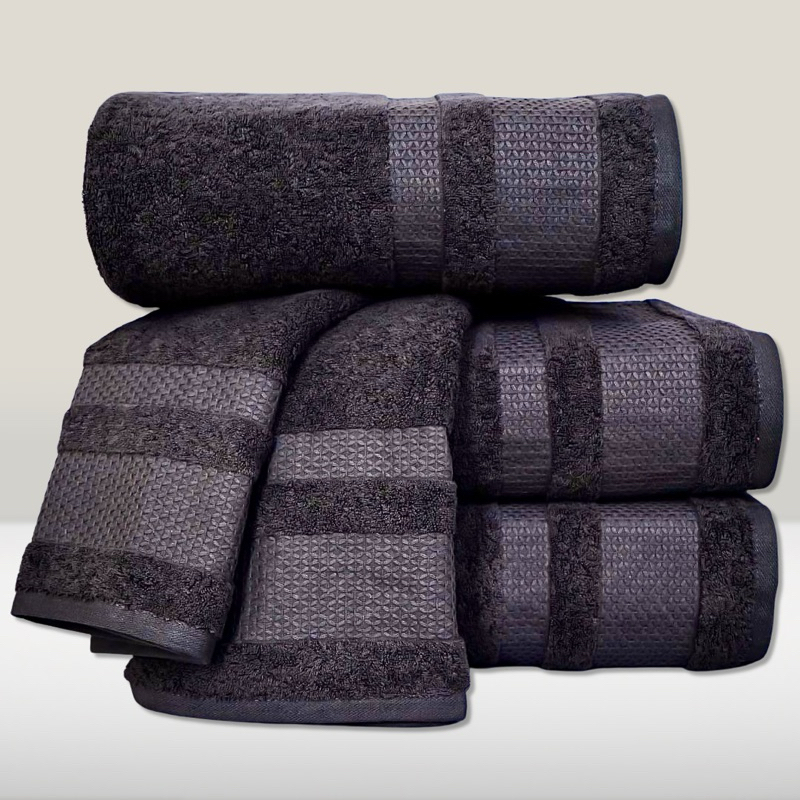 Jual Handuk Mandi Hotel Luxury Bintang 5 Full Katun Berat 600GR Warna ...