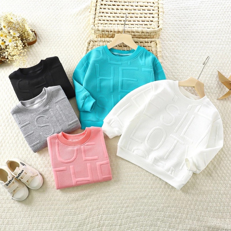 Jual PROMO 6.6 heybaby SWEATER ALFABET Baju Kaos Anak Lengan Panjang ... Jual PROMO 6.6 heybaby SWEATER ALFABET Baju Kaos Anak Lengan Panjang ...