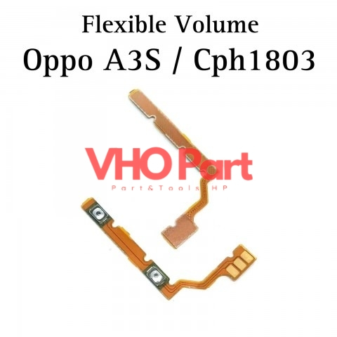 Jual Original Flexible Connector Volume Oppo A3s / CPH1803 - Flexibel Fleksible Fleksibel ...