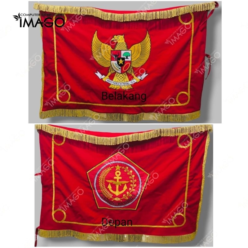 Jual Bendera Pataka Rapati MABES TNI (Markas Besar) 90 x 135 cm Bahan ...