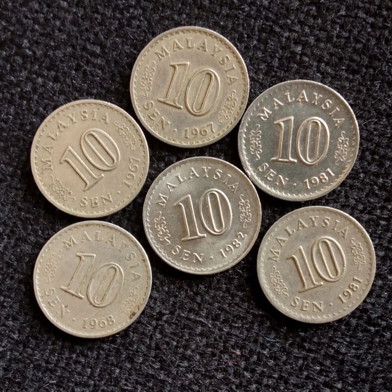 Jual Koin Kuno Malaysia 10 Sen Seri Gedung Parlemen tahun acak | Koin Asing Mancanegara | Shopee ...
