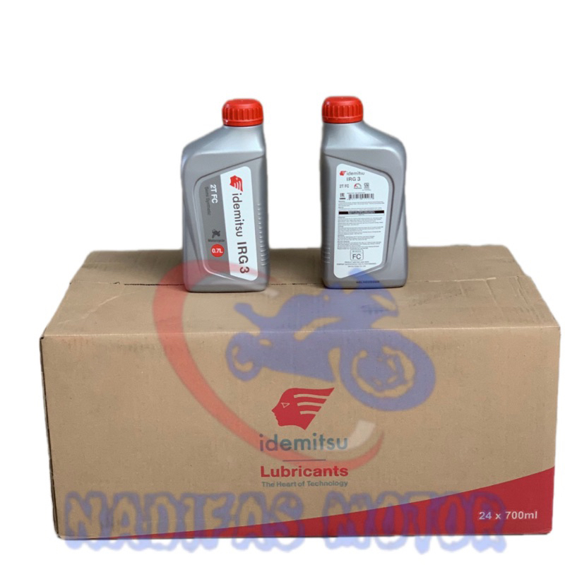 Jual Oli IDEMITSU IRG3 2T FC Original 700ml / 0.7 L 1 Dus Isi 24 Botol ...