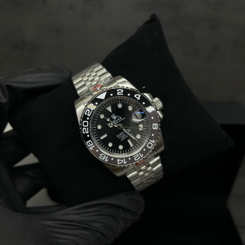 Jual Relax Mod Homage NH34 GMT BRUCE WAYNE Jubilee automatic | Shopee ...