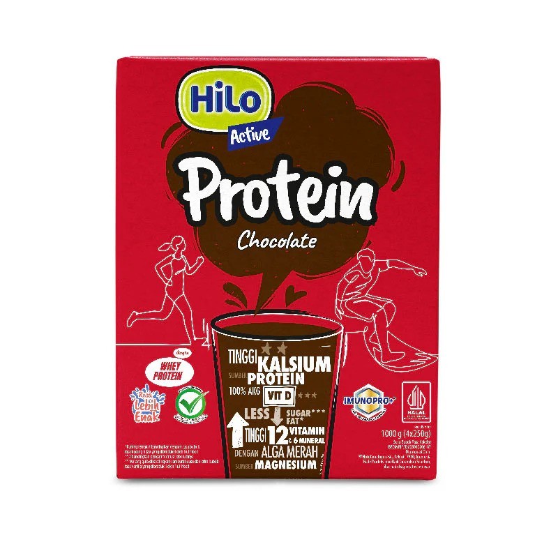 Jual HiLo Active 1000 gram - Susu Tinggi Kalsium Lebih Rendah Lemak ...