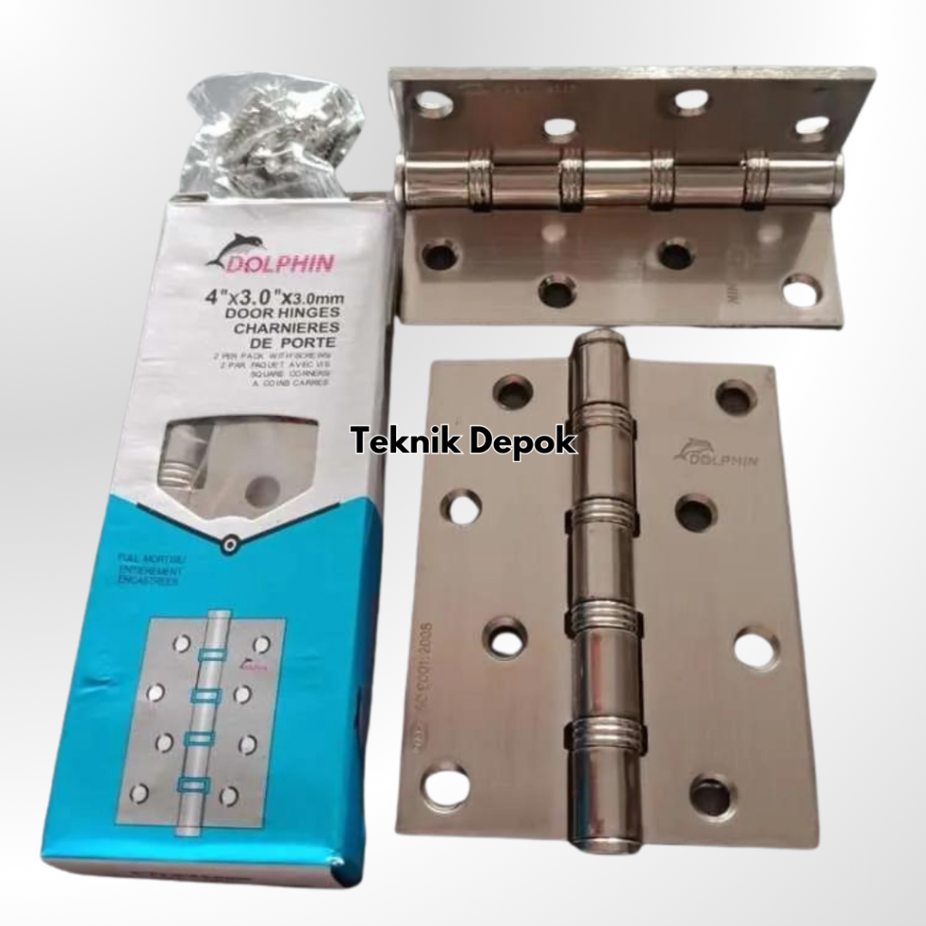 Jual Perpasang Engsel Pintu 4 Inch x 3 Inch x Tebal 3 mm Inch ...