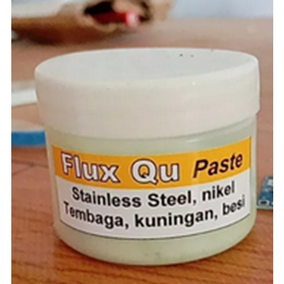 Jual Flux Qu Paste Flux Pasta Solder Perekat Stainless Steel Nikel ...