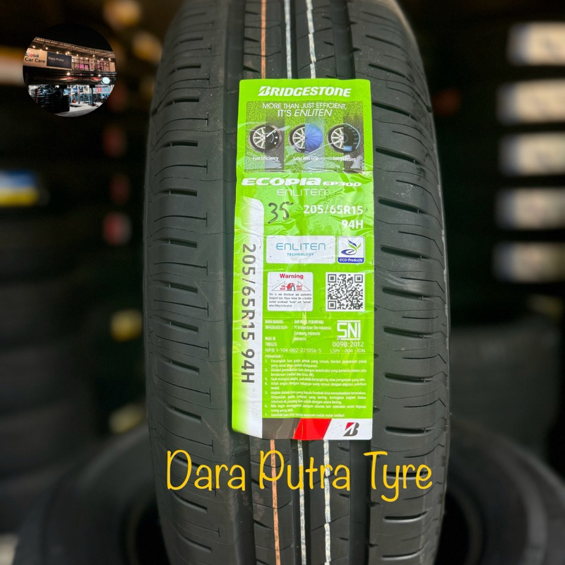 Jual ban mobil 205 65 15 bridgestone ecopia ep300 enliten Ban 205/65R15 ...