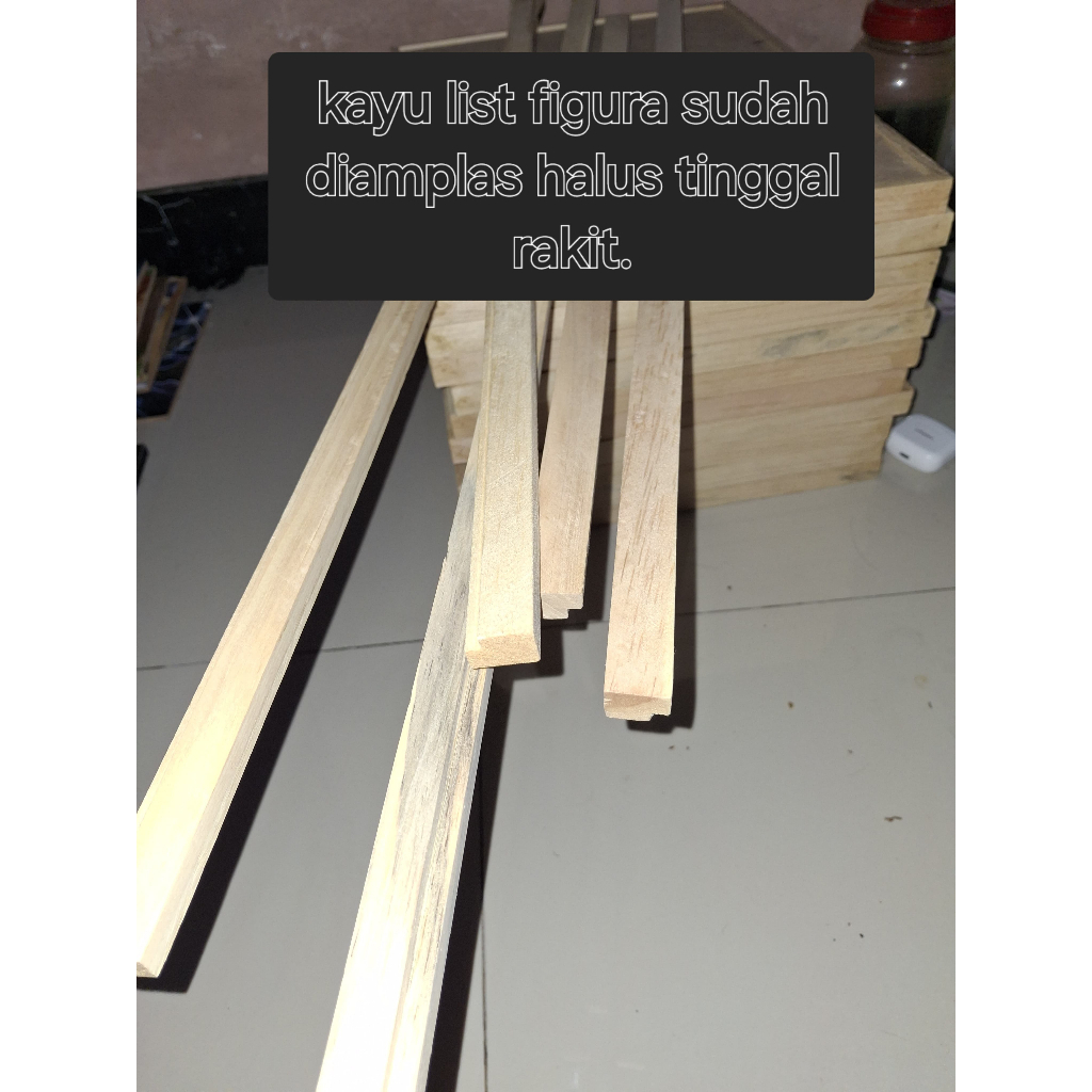 Jual List Figura,kayu Figura Tinggal rakit | Shopee Indonesia