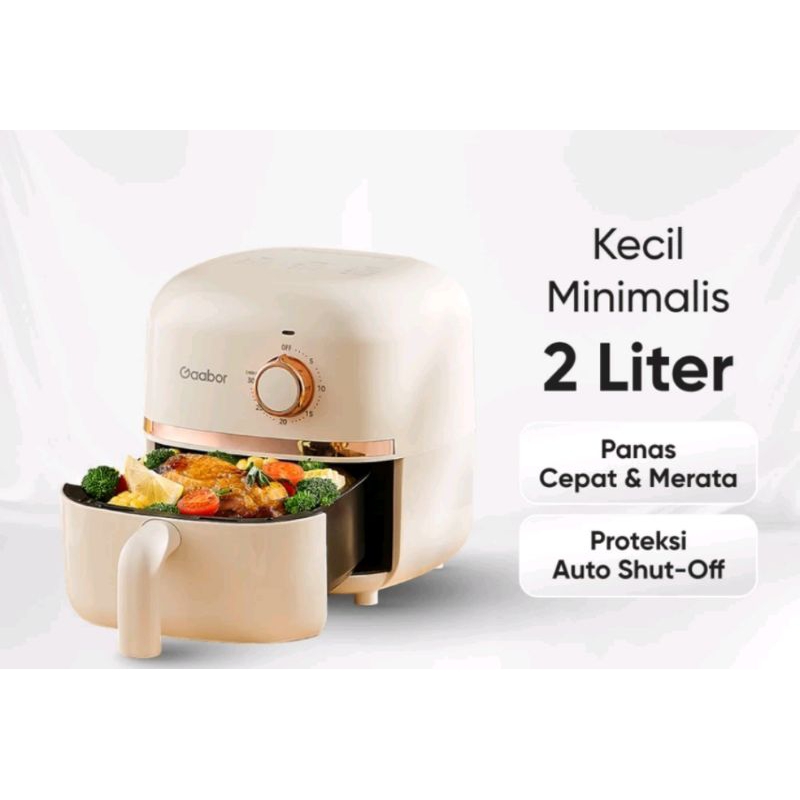 Jual Gaboor Mini Air Fryer 2L / Barang Dijamin Ori 100% | Shopee Indonesia