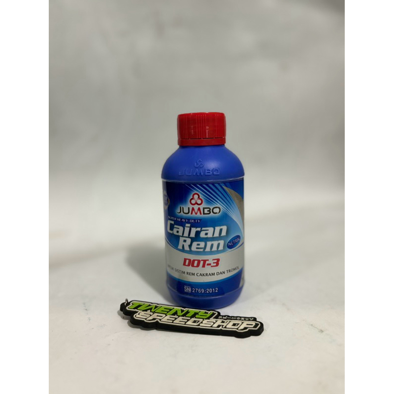 Jual MINYAK REM /OLI REM JUMBO 300ML DOT 3 MERAH | Shopee Indonesia