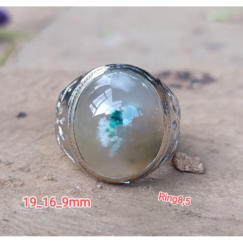 Jual batu akik cincin batu garut motif unik cristal material garut ci ...