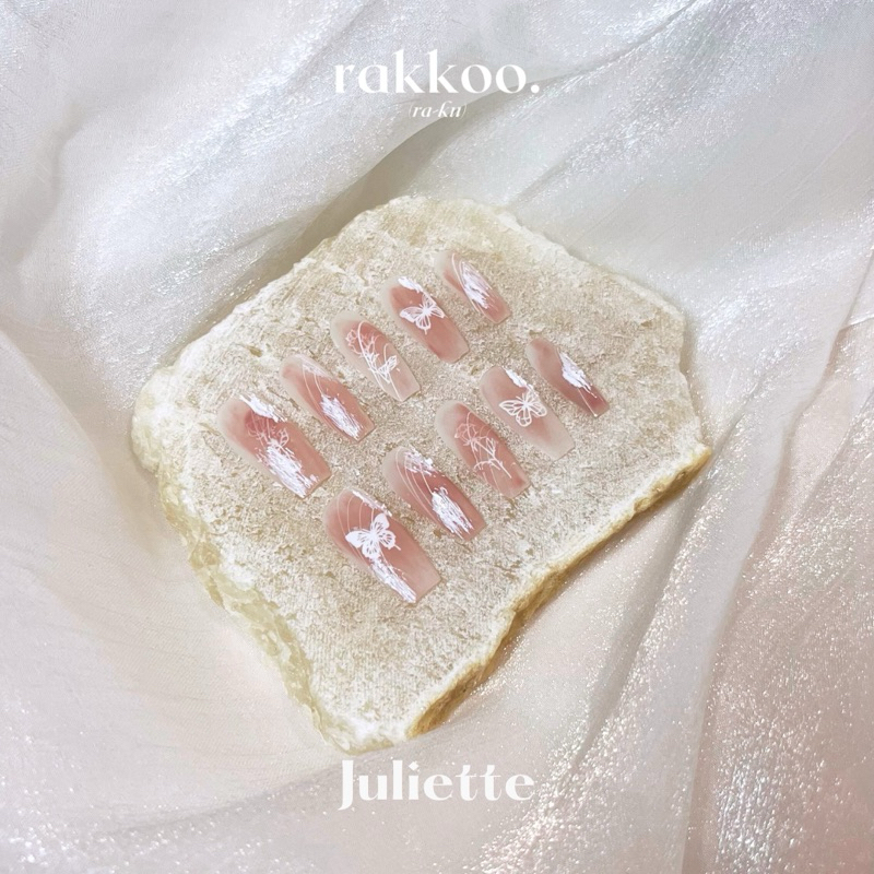 Jual [RAKKOO.ID] Juliette - Ready Stock - Premium Press On Nails ...