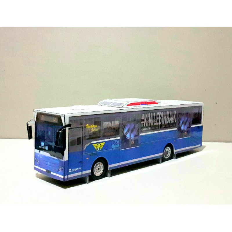 Jual Miniatur Bus TRANSJAKARTA PPD Vintage Series Mercedezbenz ...