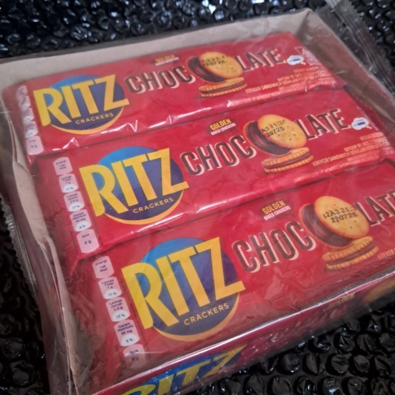 Jual Ritz Crackers chocolate 12x27gr 91gr 100gr 300gr | Shopee Indonesia