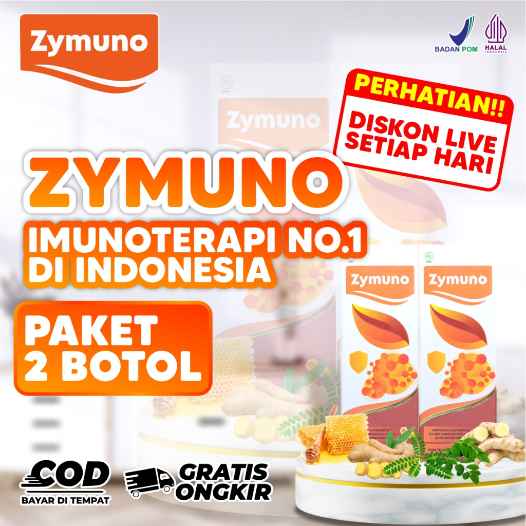 Jual [PAKET 2 BOTOL] | Zymuno | Bantu Mengatasi Kanker Tumor Benjolan ...