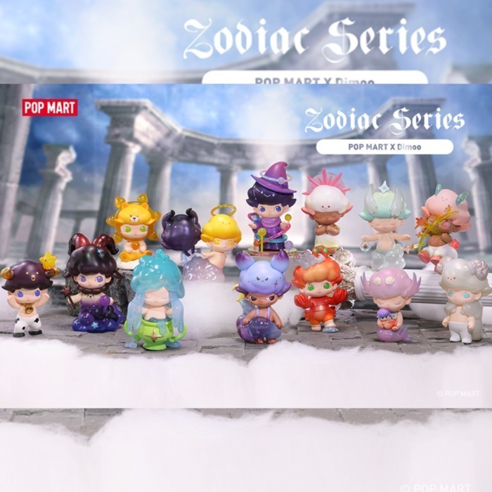 Jual Ready Stock PopMart Dimoo Zodiac World Series (Selected) Box ...