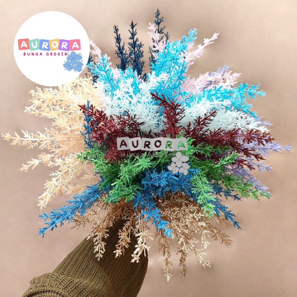Jual Artificial Rice Grass Bunga Daun Plasu Tanaman Hias Dekorasi ...