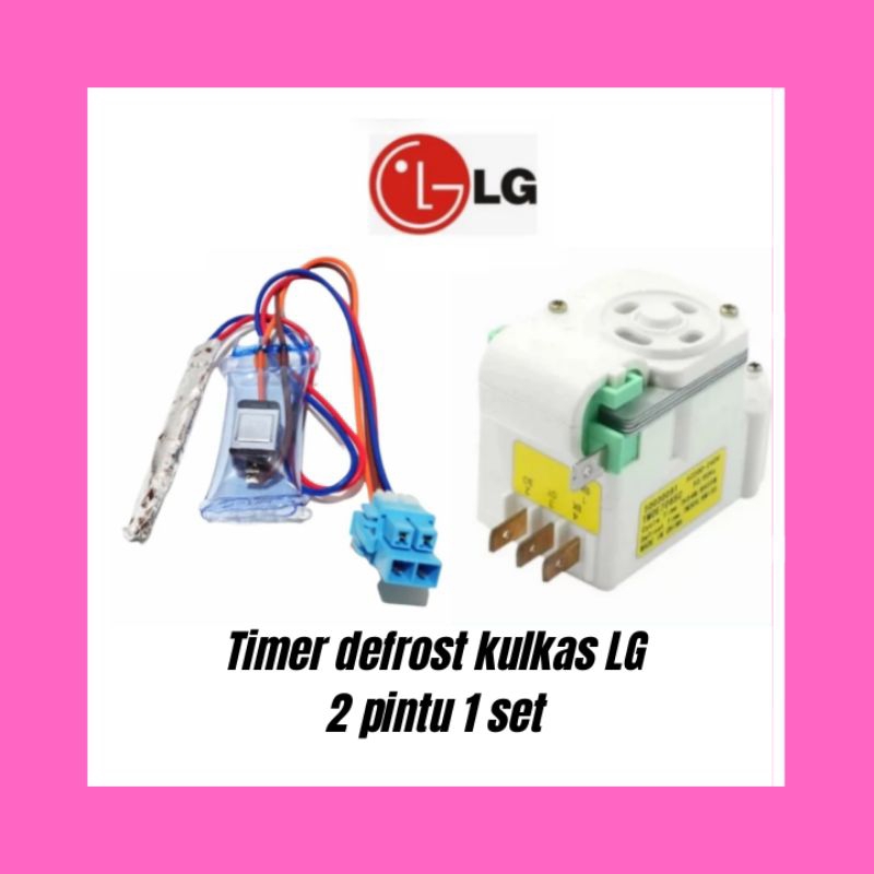 Jual Timer dan bimetal defrost kulkas 2 pintu LG | Shopee Indonesia