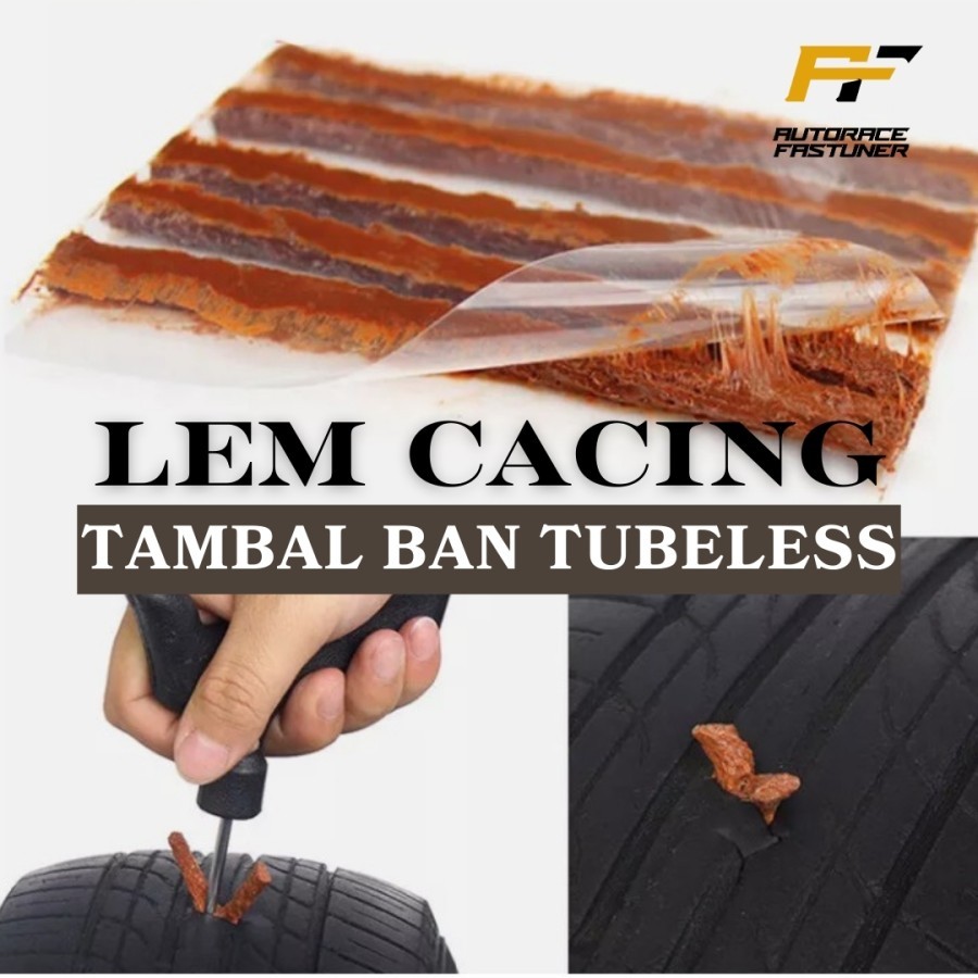 Jual Refill Isi Ulang Karet Tambal Ban Tubles Lem Cacing Ban Tubeless ...