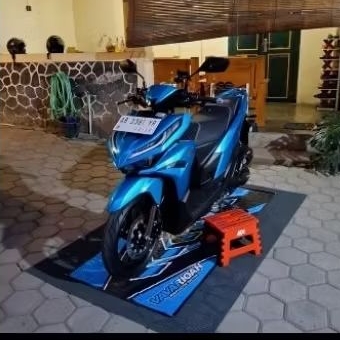 Jual BANNER KARPET ALAS MOTOR KONTES CUSTOM | Shopee Indonesia