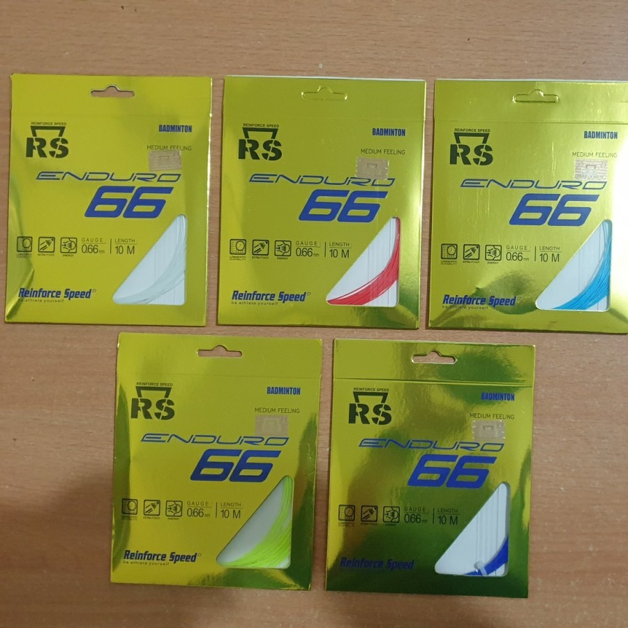 Jual SENAR RAKET BADMINTON BULUTANGKIS RS ENDURO 66 ORIGINAL | Shopee ...