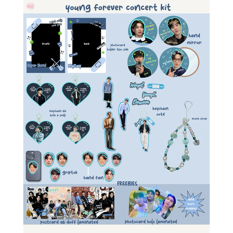 Jual [PLNSN] DAY6 concert kit young forever | Shopee Indonesia