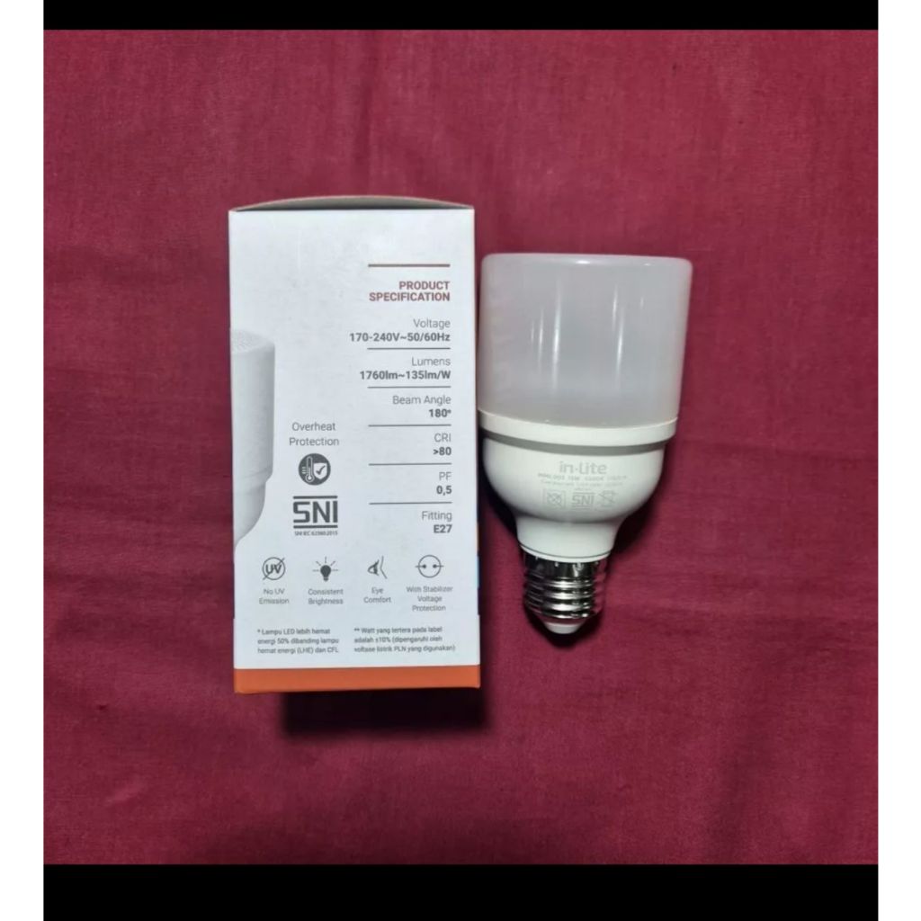 Jual INLITE LAMPU LED MINI CAPSULE BRIGHT 17W BOHLAM LED IN LITE KAPSUL ...